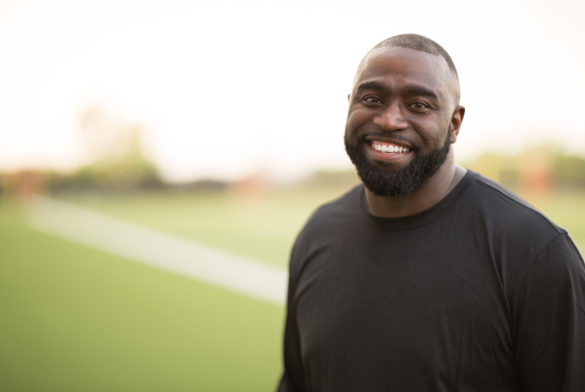 Portrait of an African American Football coach smiling. – The Star in ...